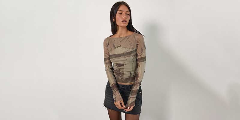 Women's Printed Tops - Motel Rocks – motelrocks-com-us