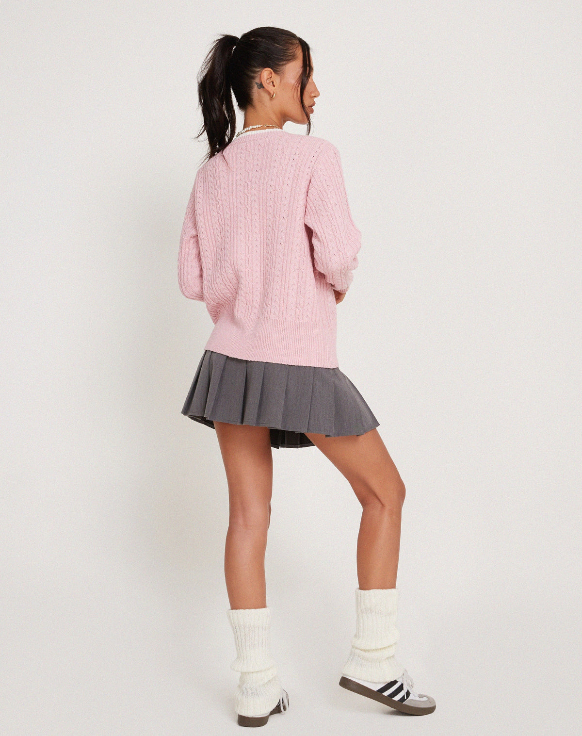 Pink Cardigan | Bavana – motelrocks-com-us