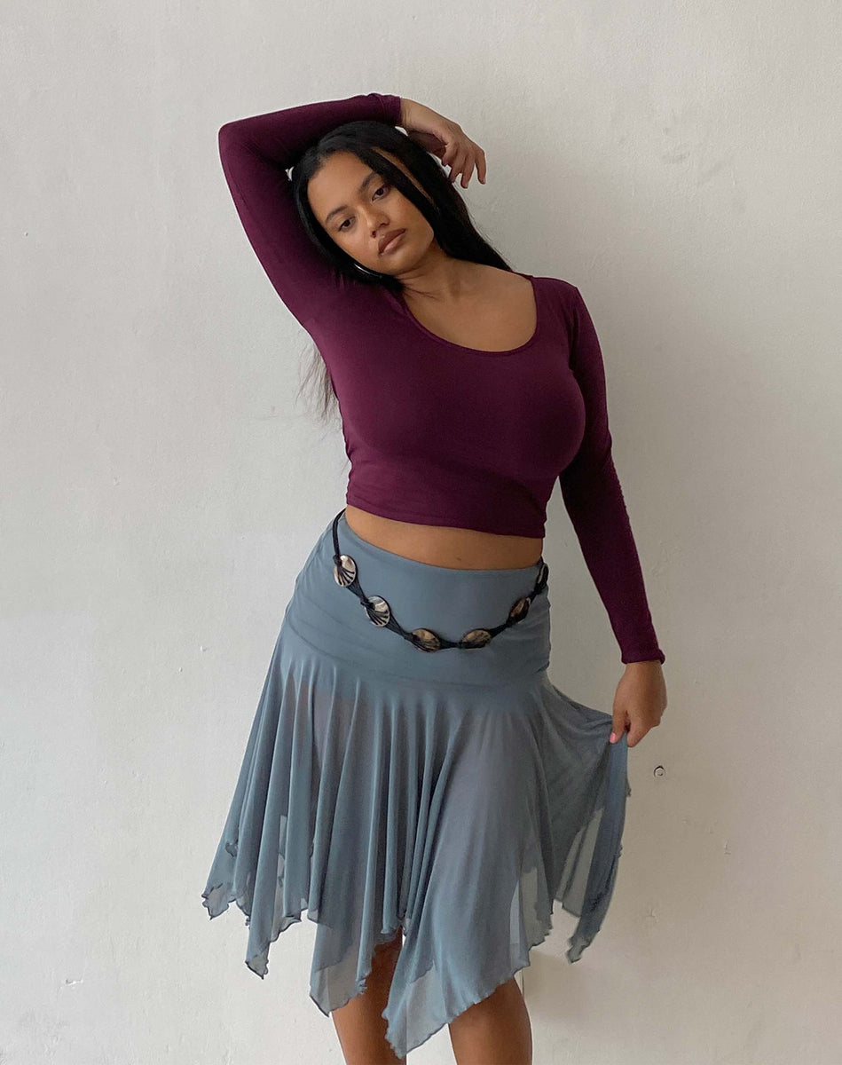 Fig Long Sleeve Top | Bonlo – motelrocks-com-us