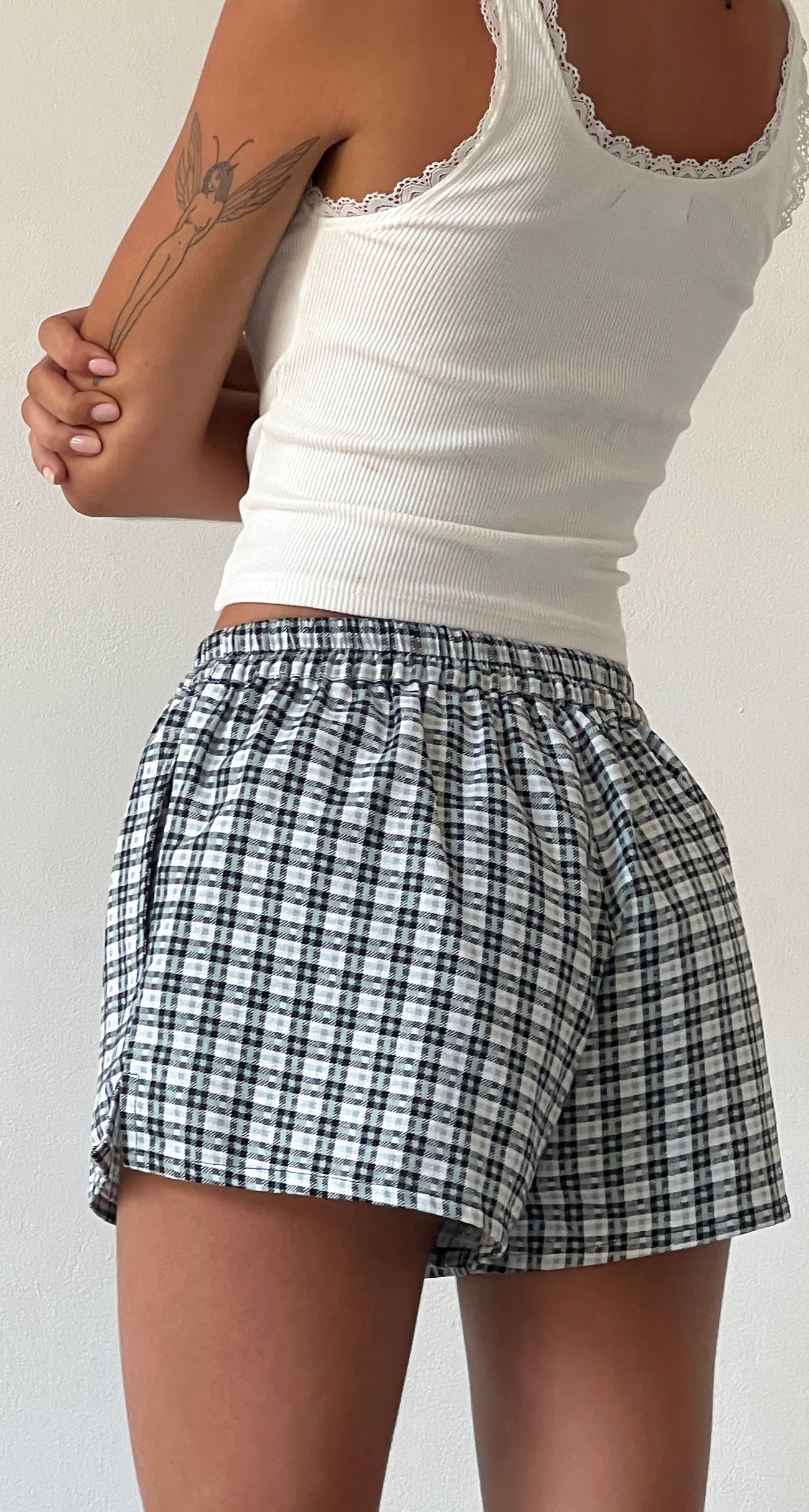 Brandy Check Boxer Shorts | Laboxe – motelrocks-com-us