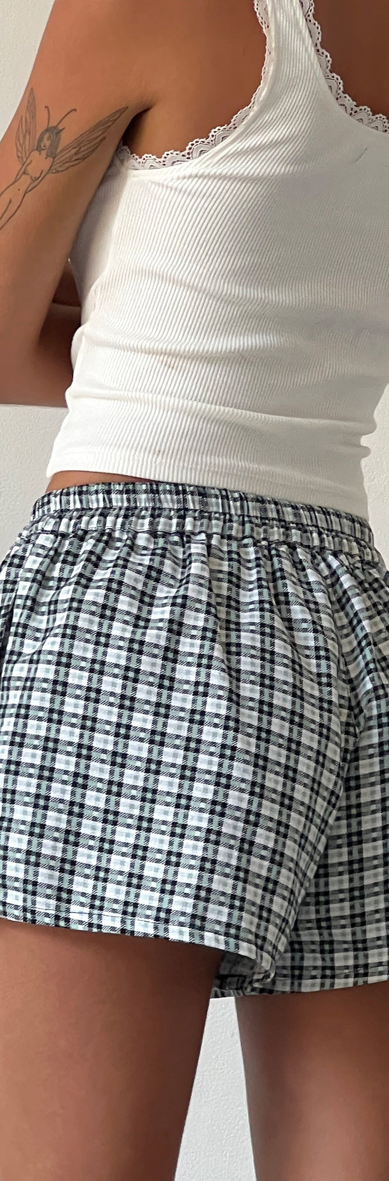 Brandy Check Boxer Shorts | Laboxe – motelrocks-com-us