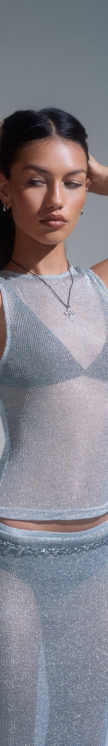 Silver Chain Tank Top | Cosima – motelrocks-com-us