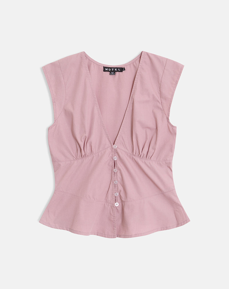 Dusty Rose Blouse | Devlon – motelrocks-com-us