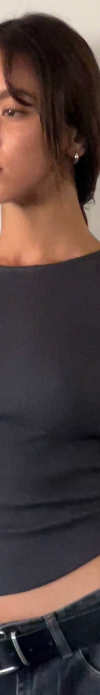 Beluga Grey Ribbed Open Back Top | Elyto – motelrocks-com-us