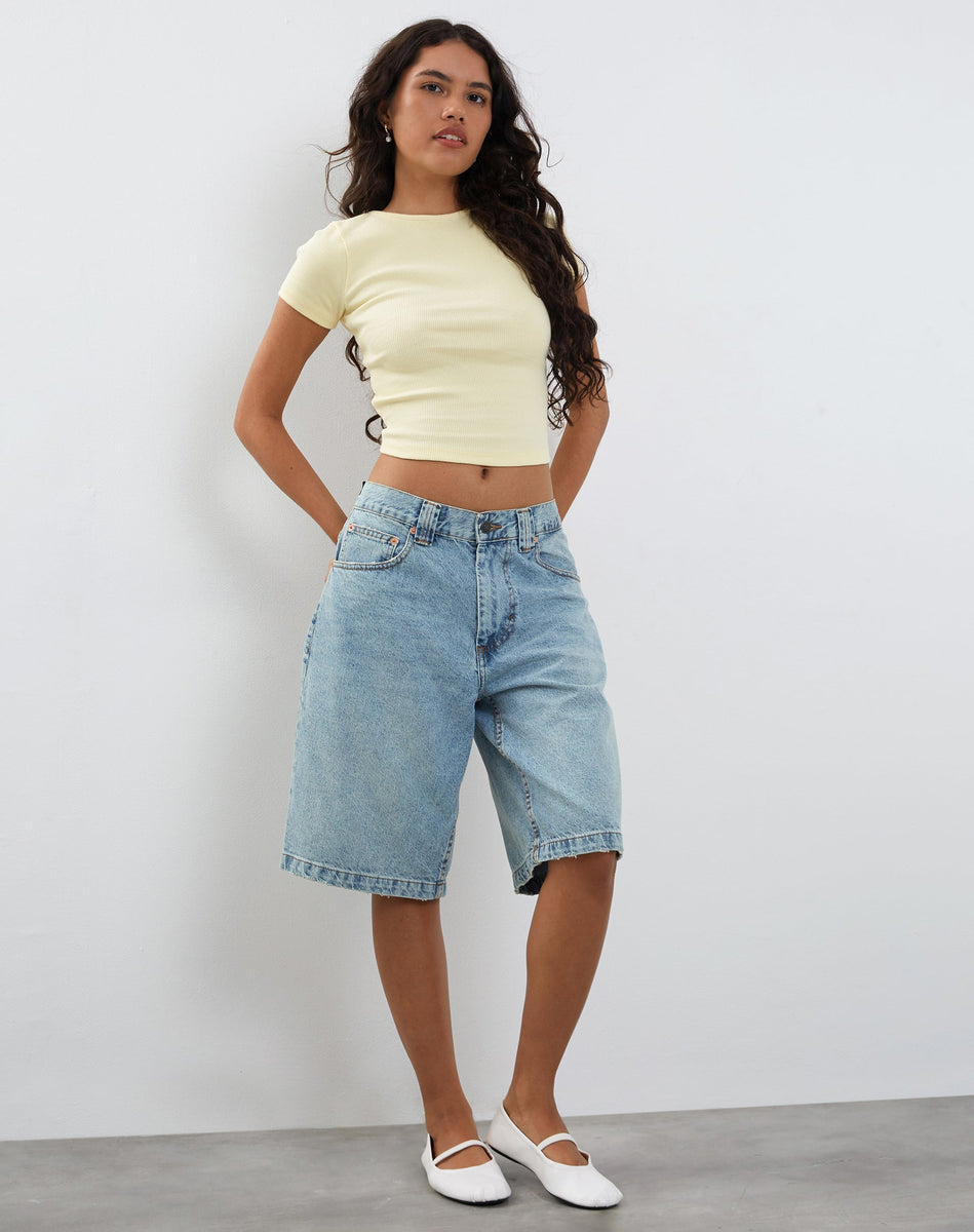 Buttercream Open Back Top | Elyto – motelrocks-com-us