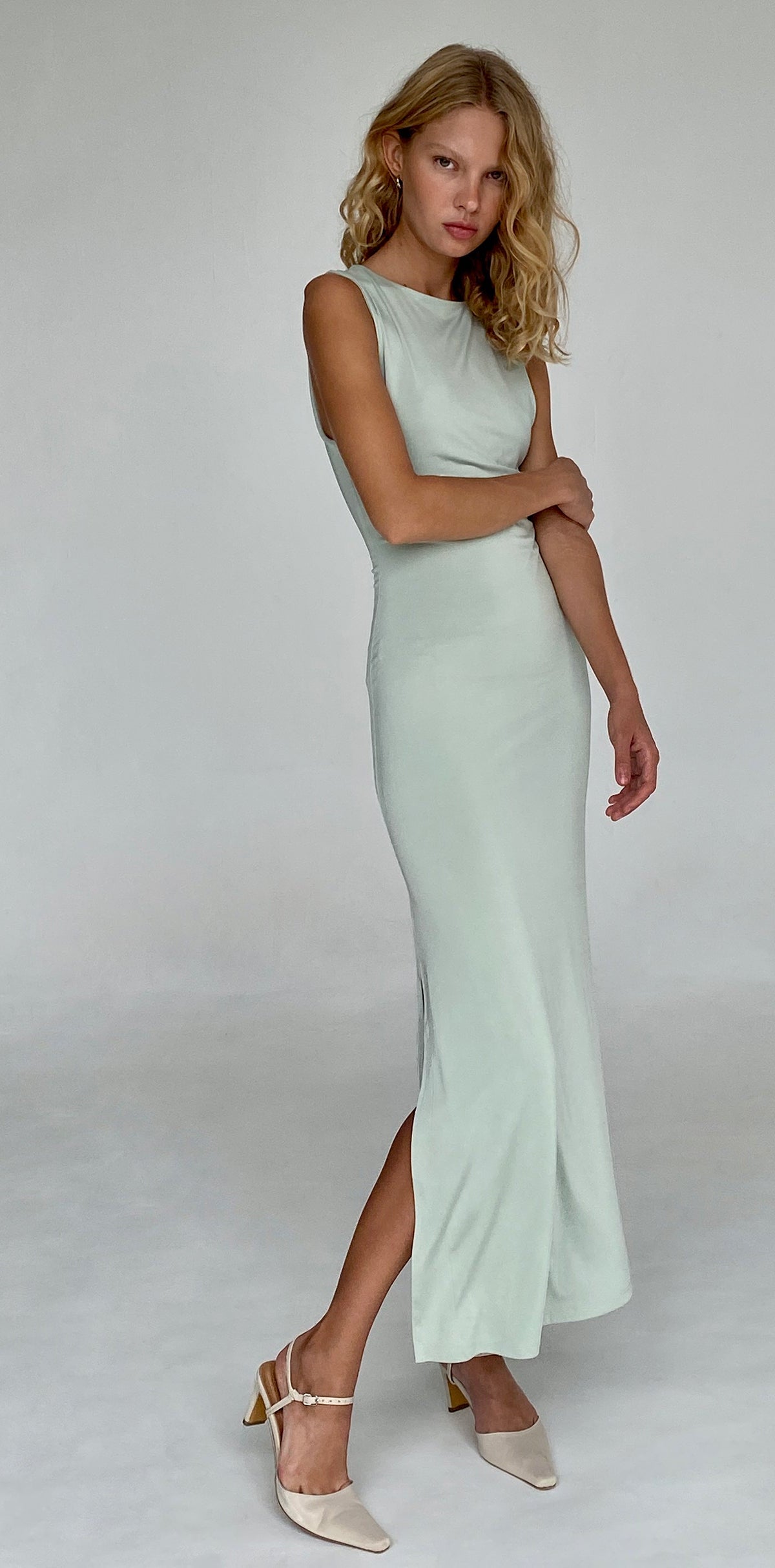 Mint Maxi Dress Flo Motelrocks Com Us