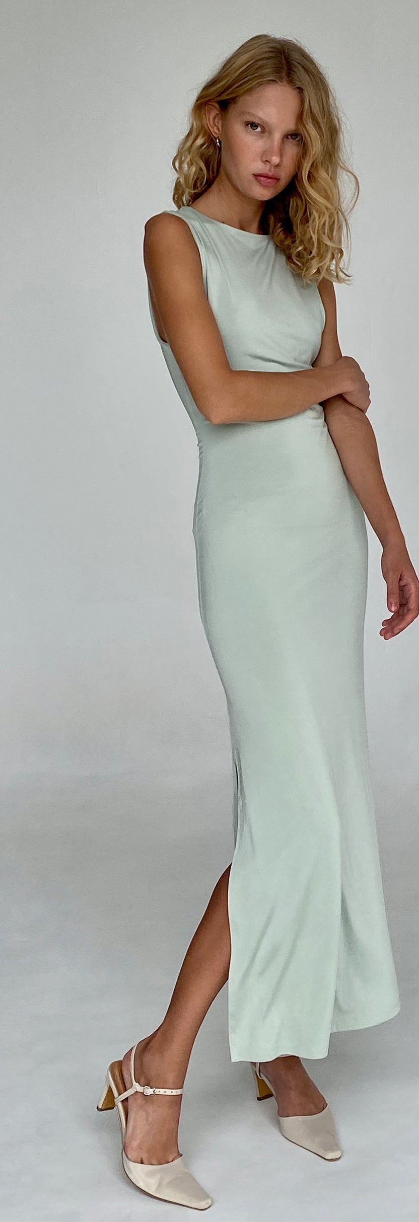 Mint Maxi Dress Flo Motelrocks Com Us