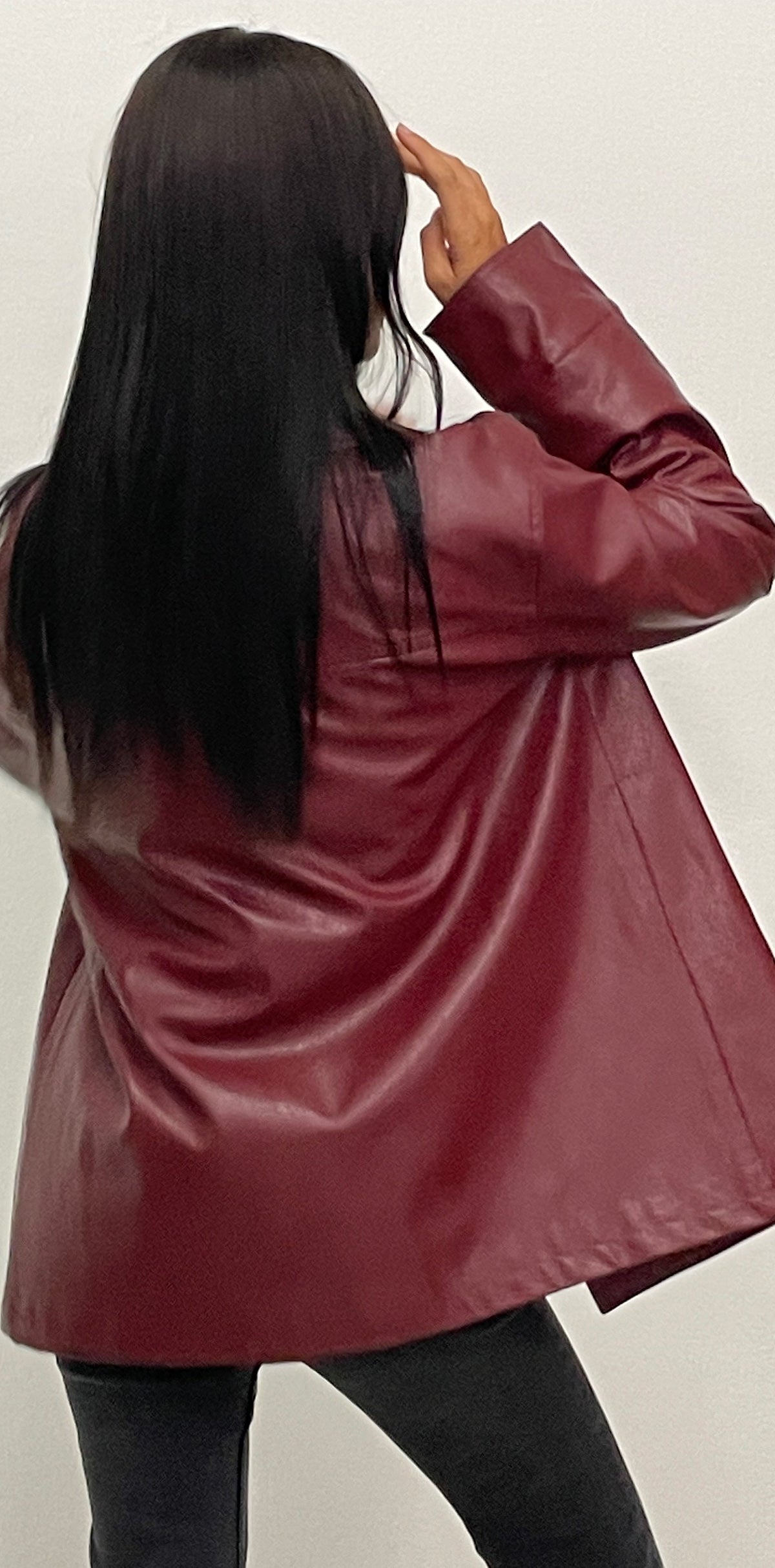 Redwood Pu Leather Jacket | Walta – motelrocks-com-us