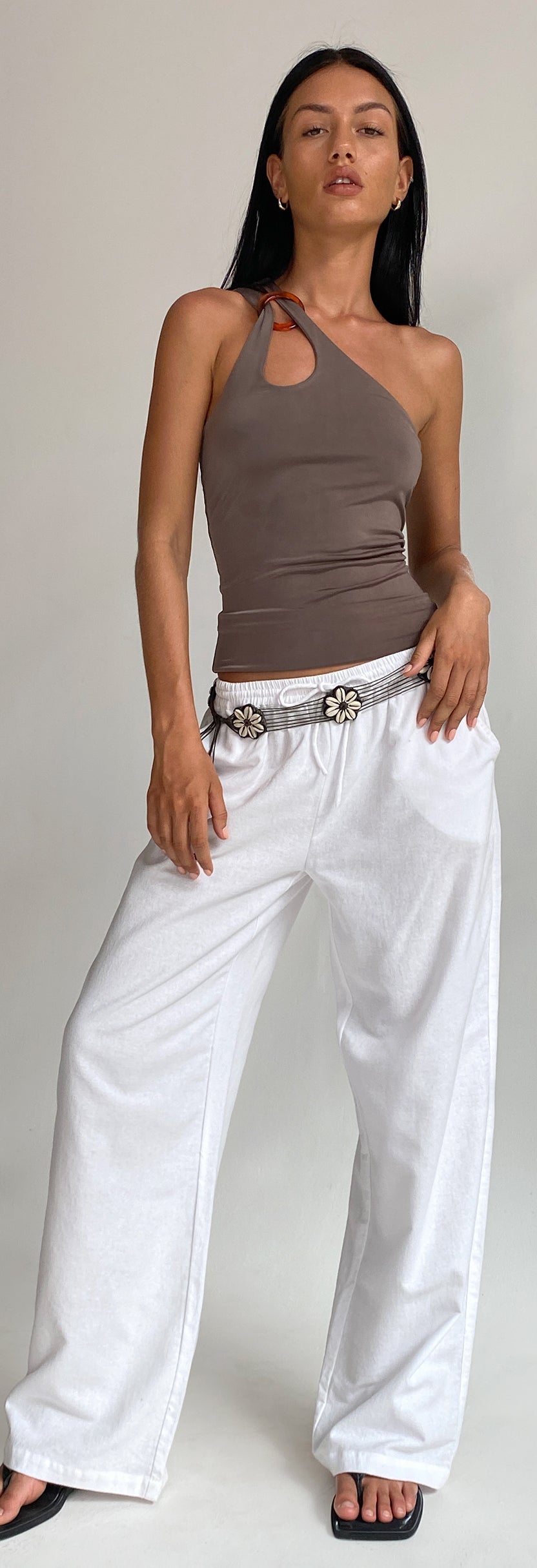 Slinky Mocha O Ring Top | Odette – motelrocks-com-us