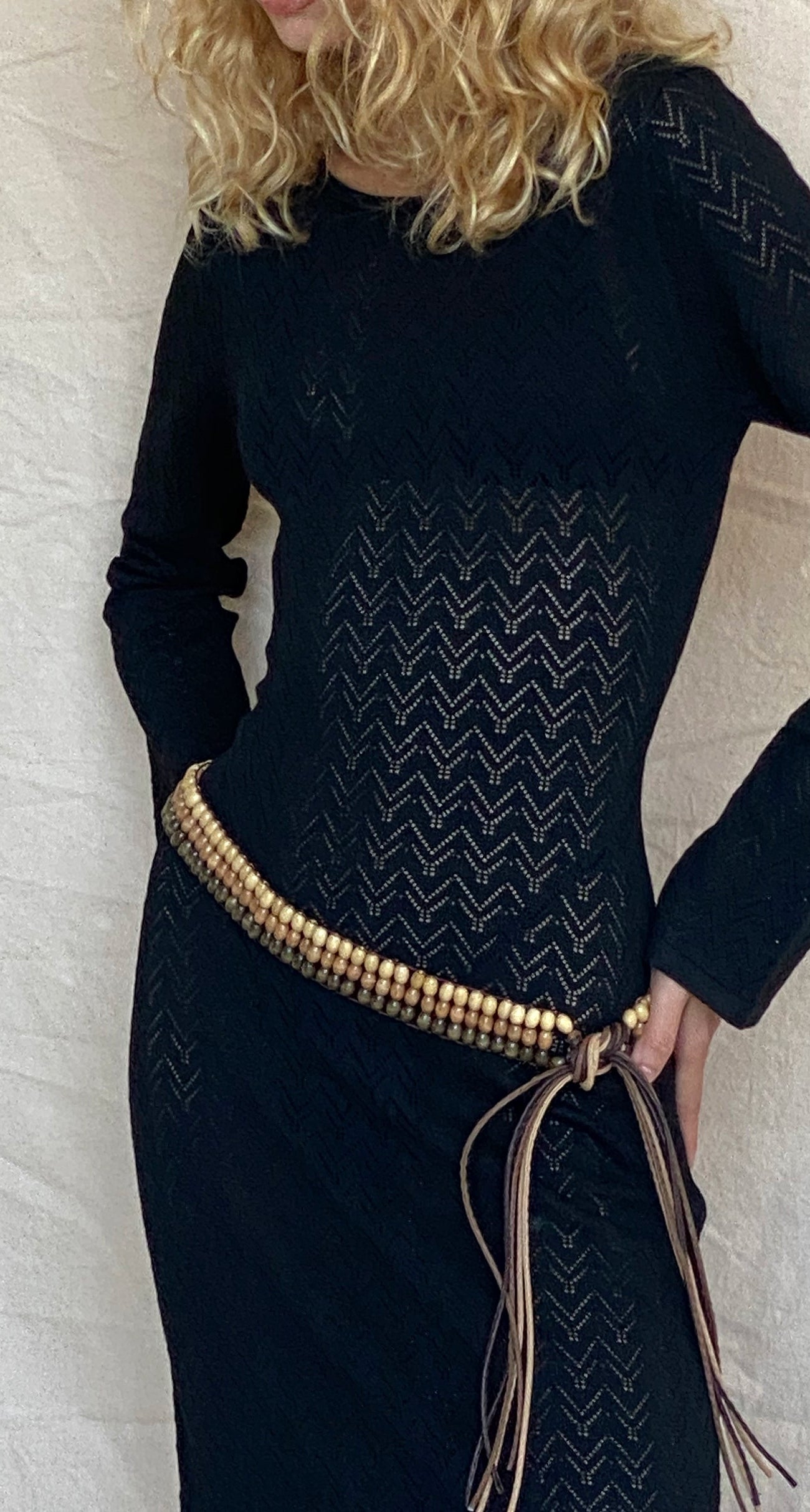 Black Open Back Maxi Dress | Jadie – motelrocks-com-us