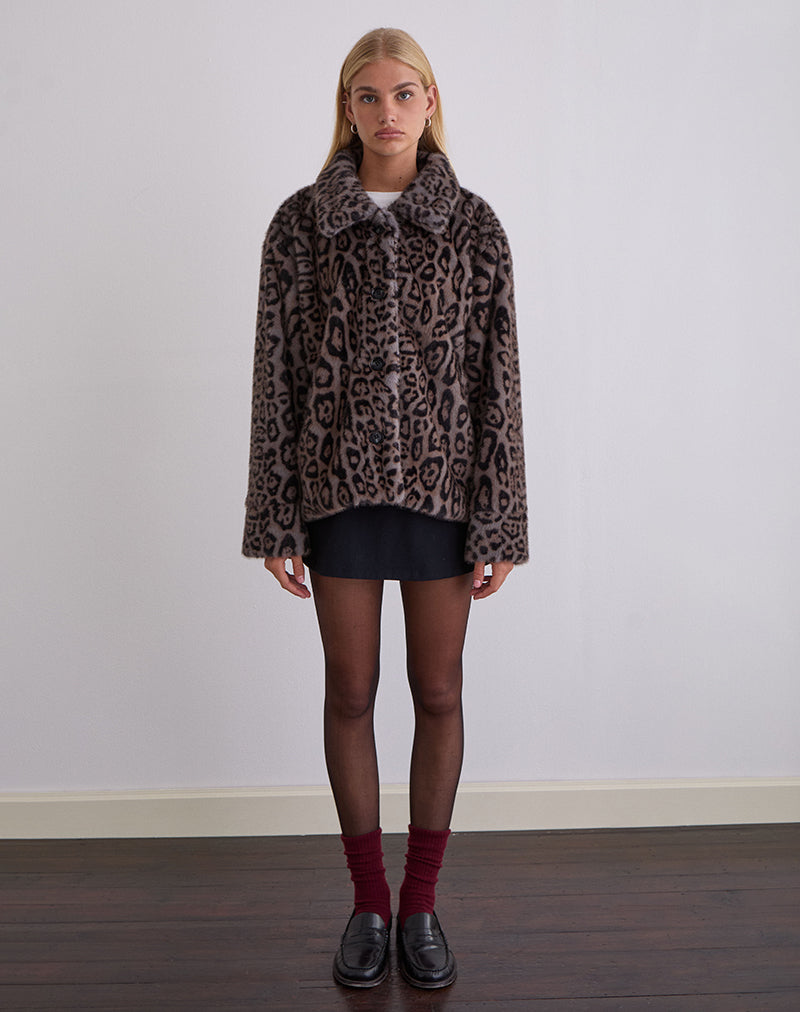 Warm Grey Leopard Jacket | Joji – motelrocks-com-us
