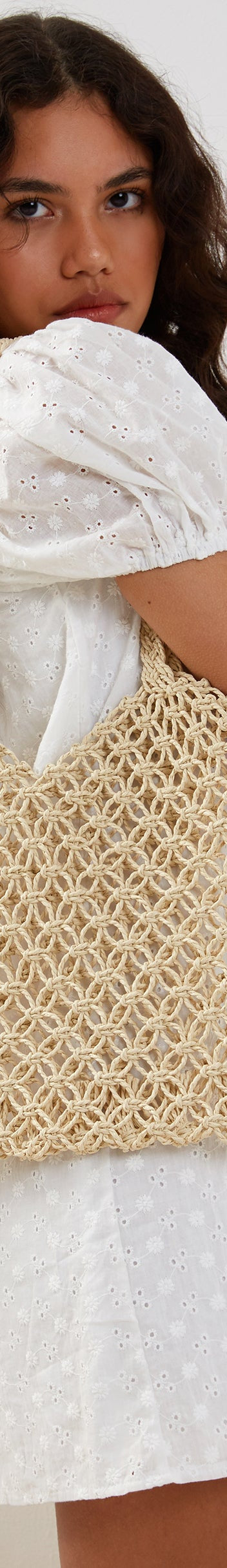 Ivory Macrame Bag | Karnavi – motelrocks-com-us