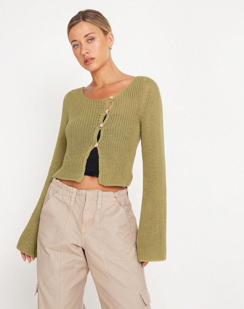 Desert Sage Long Sleeve Knit Top | Kazayo – motelrocks-com-us