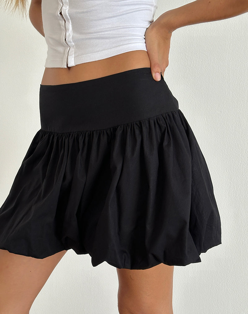 Black Mini Puffball Skirt | Kiyowo – motelrocks-com-us