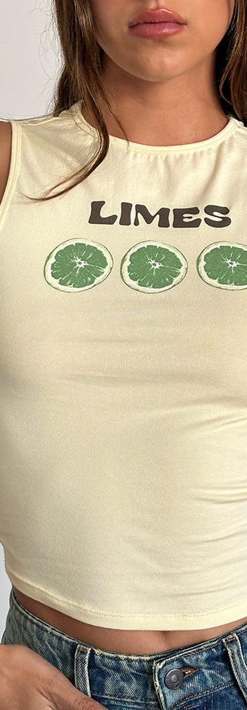 Buttermilk Limes Tank Top | Leen – motelrocks-com-us