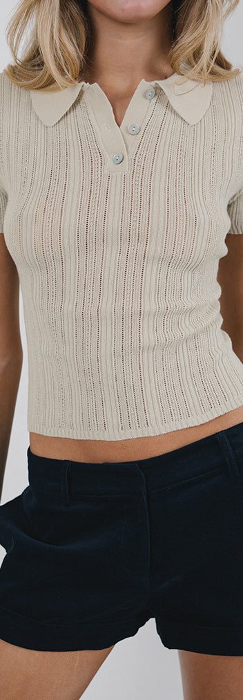 Cream Top | Lynetta – motelrocks-com-us