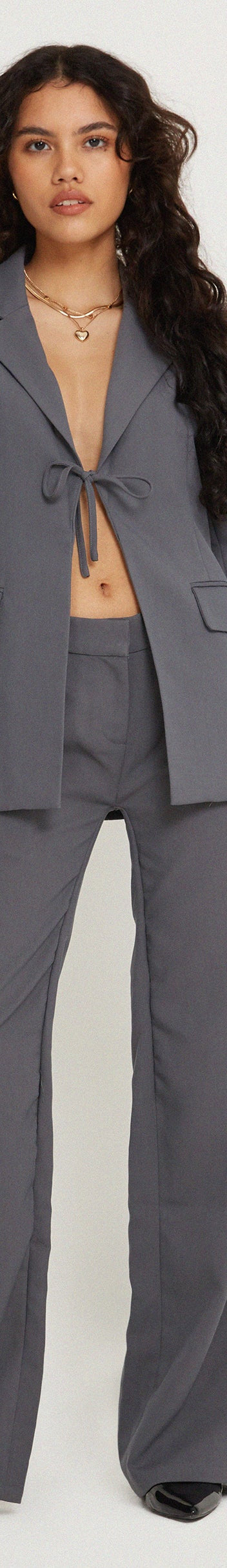 Slate Grey Blazer | Mason – motelrocks-com-us