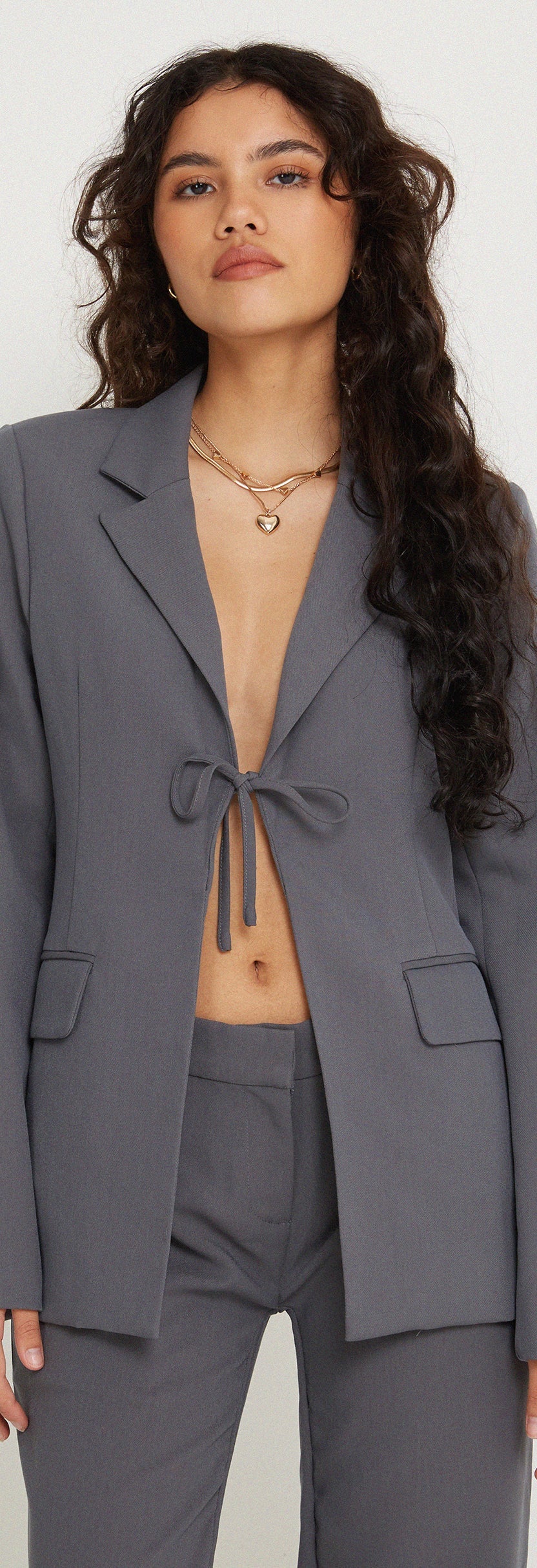 Slate Grey Blazer | Mason – motelrocks-com-us