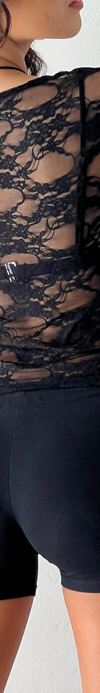 Black Unlined Lace Top | Nova – motelrocks-com-us