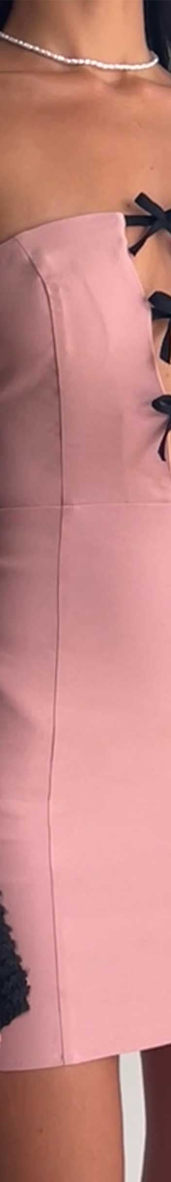 Pink Mini Dress | Novara – motelrocks-com-us