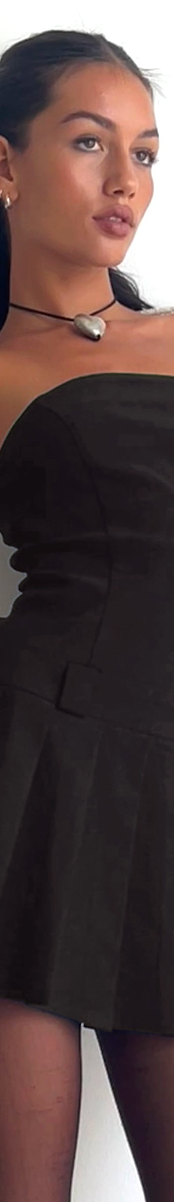 Black Bandeau Mini Dress | Payoda – motelrocks-com-us