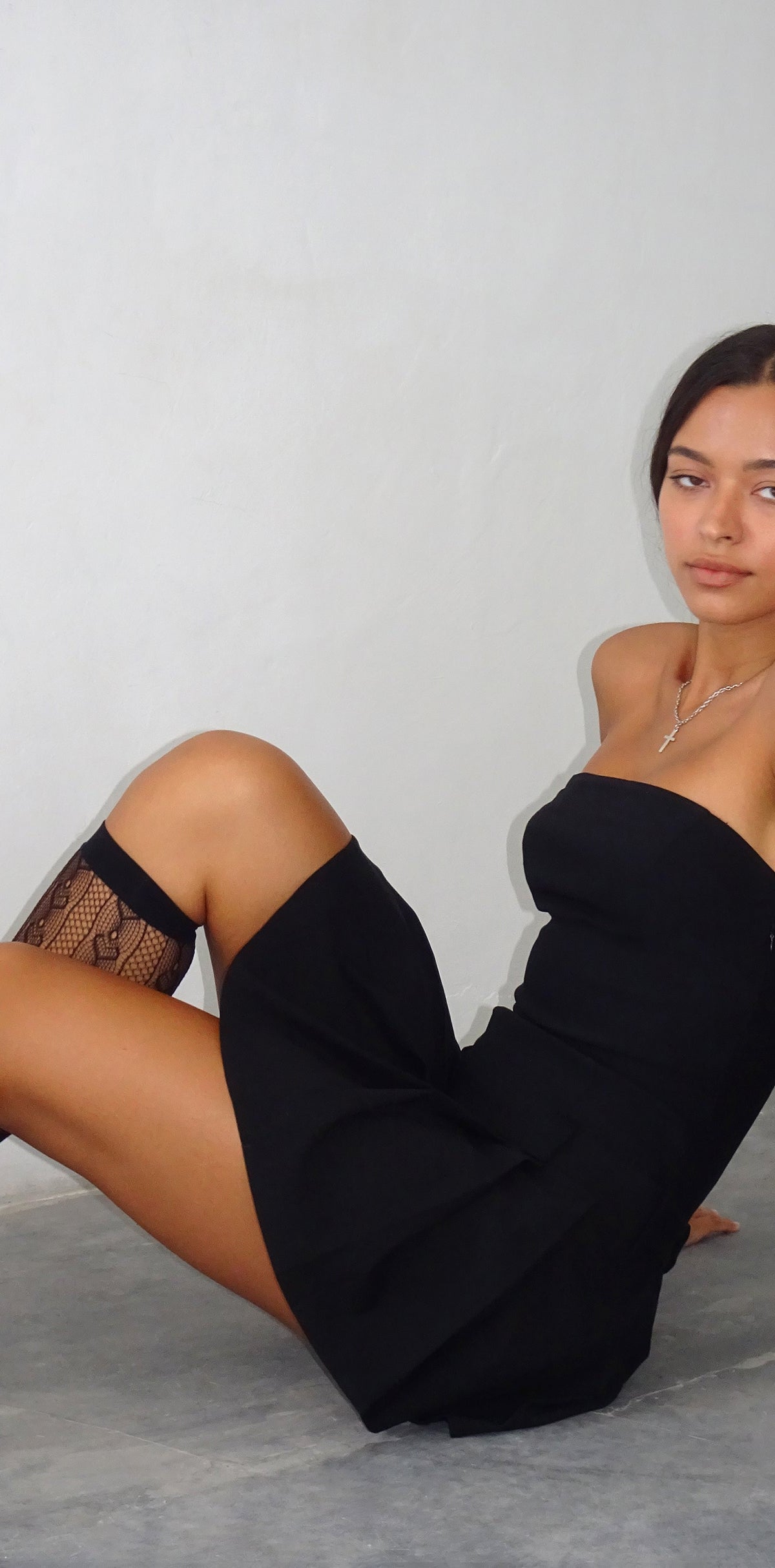 Black Bandeau Mini Dress | Payoda – motelrocks-com-us