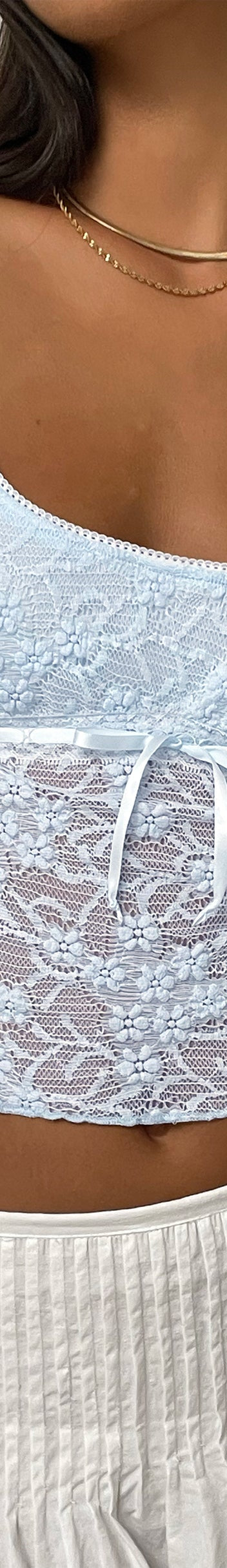 Ice Blue Lace Top | Rada – motelrocks-com-us