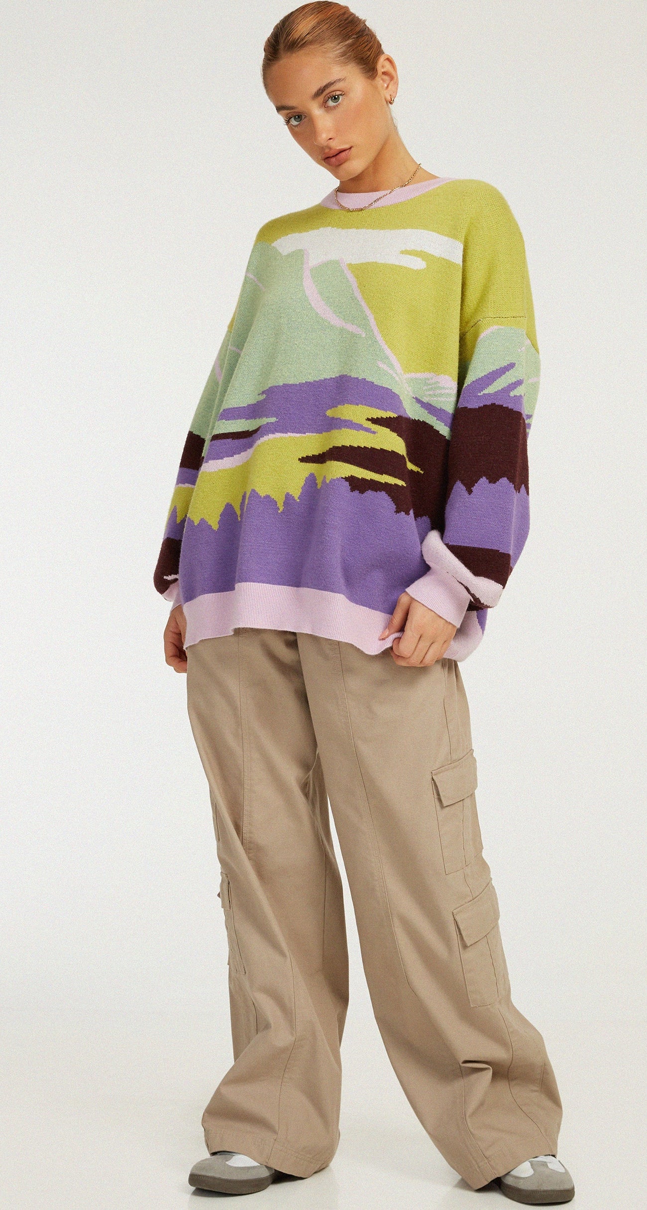 Landscape Oversized Jumper | Lulees – motelrocks-com-us