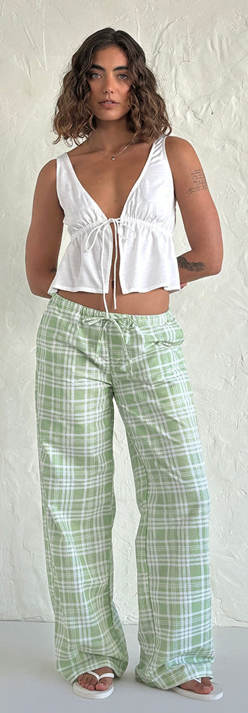 Off White Tie Front Top | Rolia – motelrocks-com-us