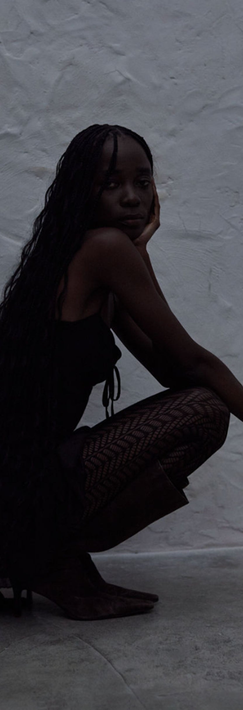 Black Mesh Tie Front Mini Dress | Romily – motelrocks-com-us