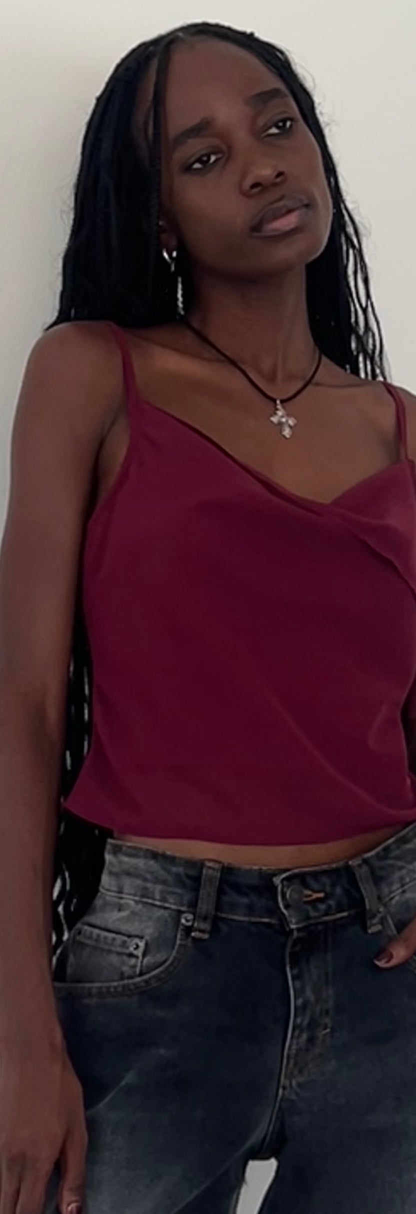 Chiffon Plum Top | Satisha – motelrocks-com-us