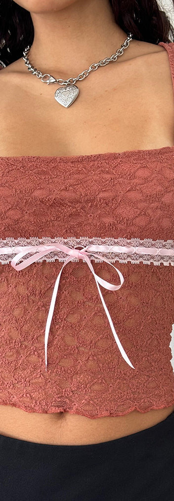 Sherine Lace Top in Withered Rose – motelrocks-com-us