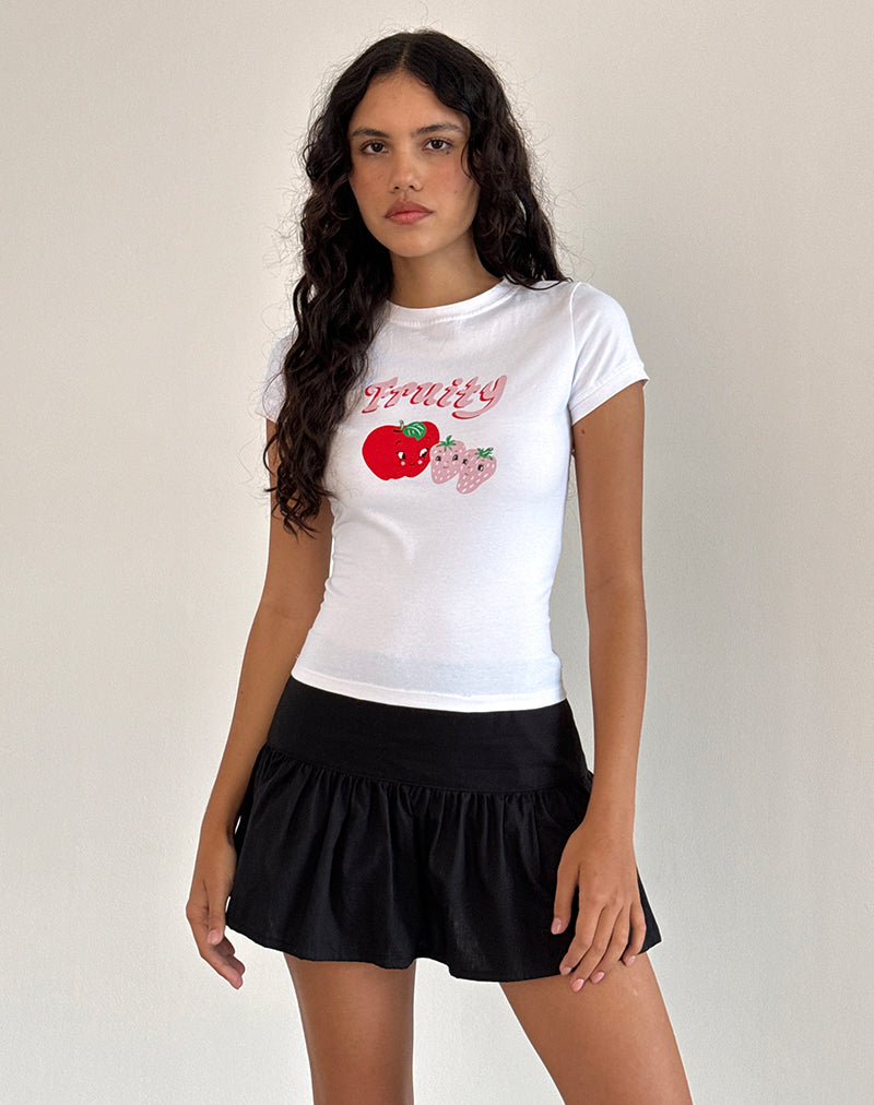 White Fruity Tee | Sutin – motelrocks-com-us