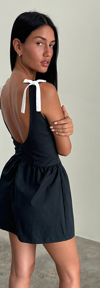 Off White Tap Shoe Mini Dress | Taleshi – motelrocks-com-us