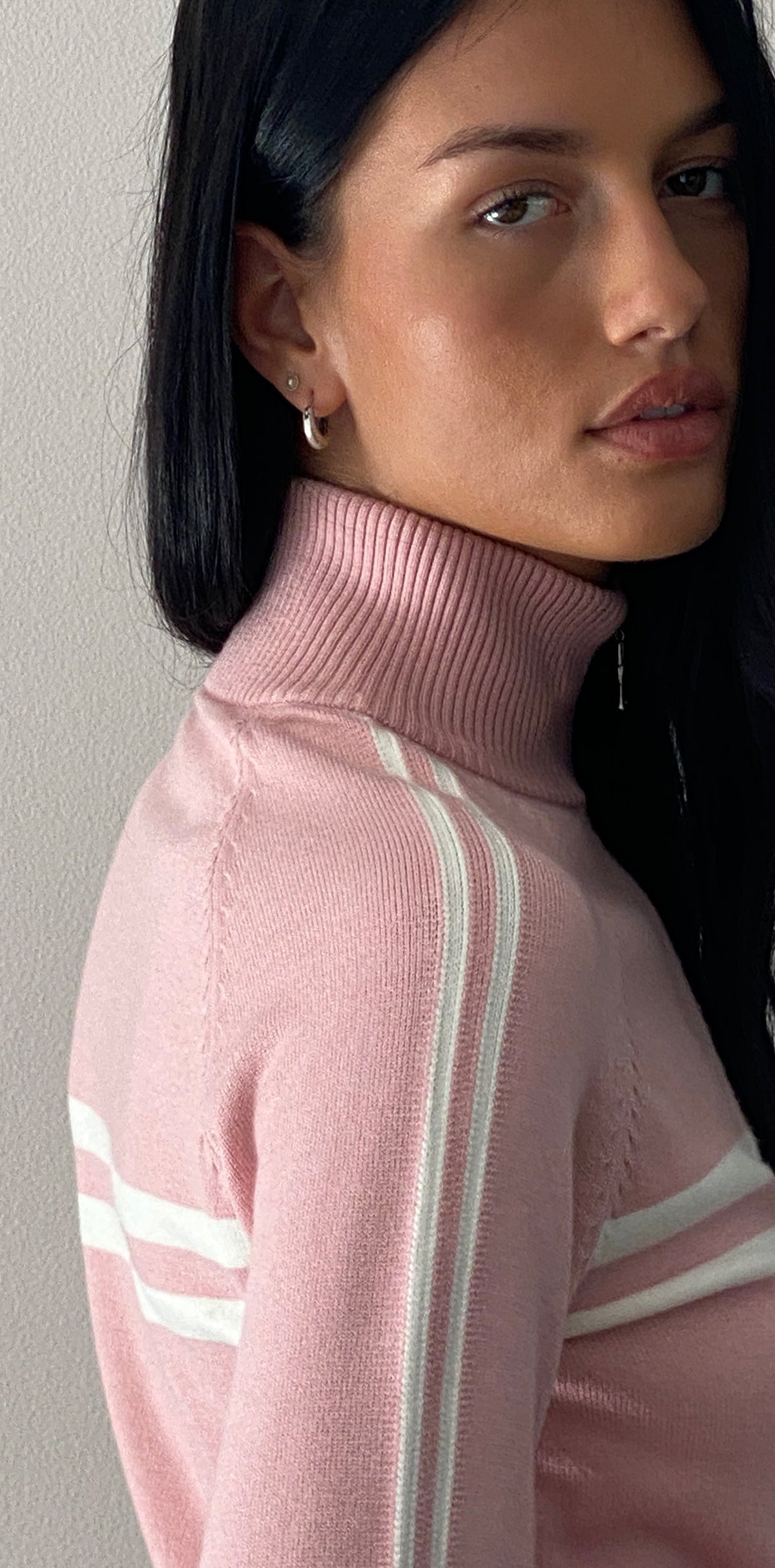 Pink Zip Through Jacket | Talisa – motelrocks-com-us