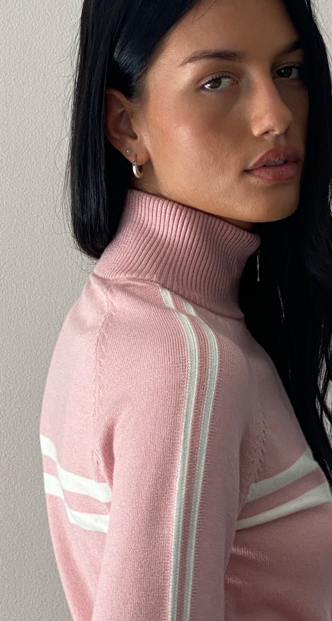 Pink Zip Through Jacket | Talisa – motelrocks-com-us