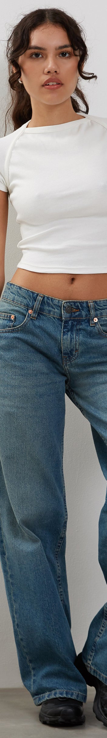 White Folded Sleeve Top | Tasley – motelrocks-com-us