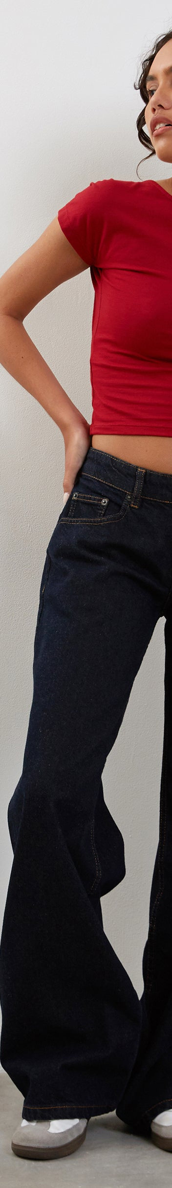 Adrenaline Red Crop Top | Xiwang – motelrocks-com-us