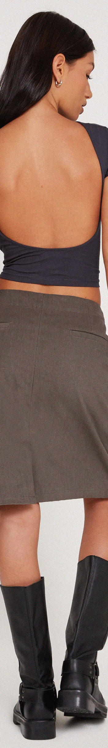 Ocean Storm Short Sleeve Crop Top | Xiwang – motelrocks-com-us