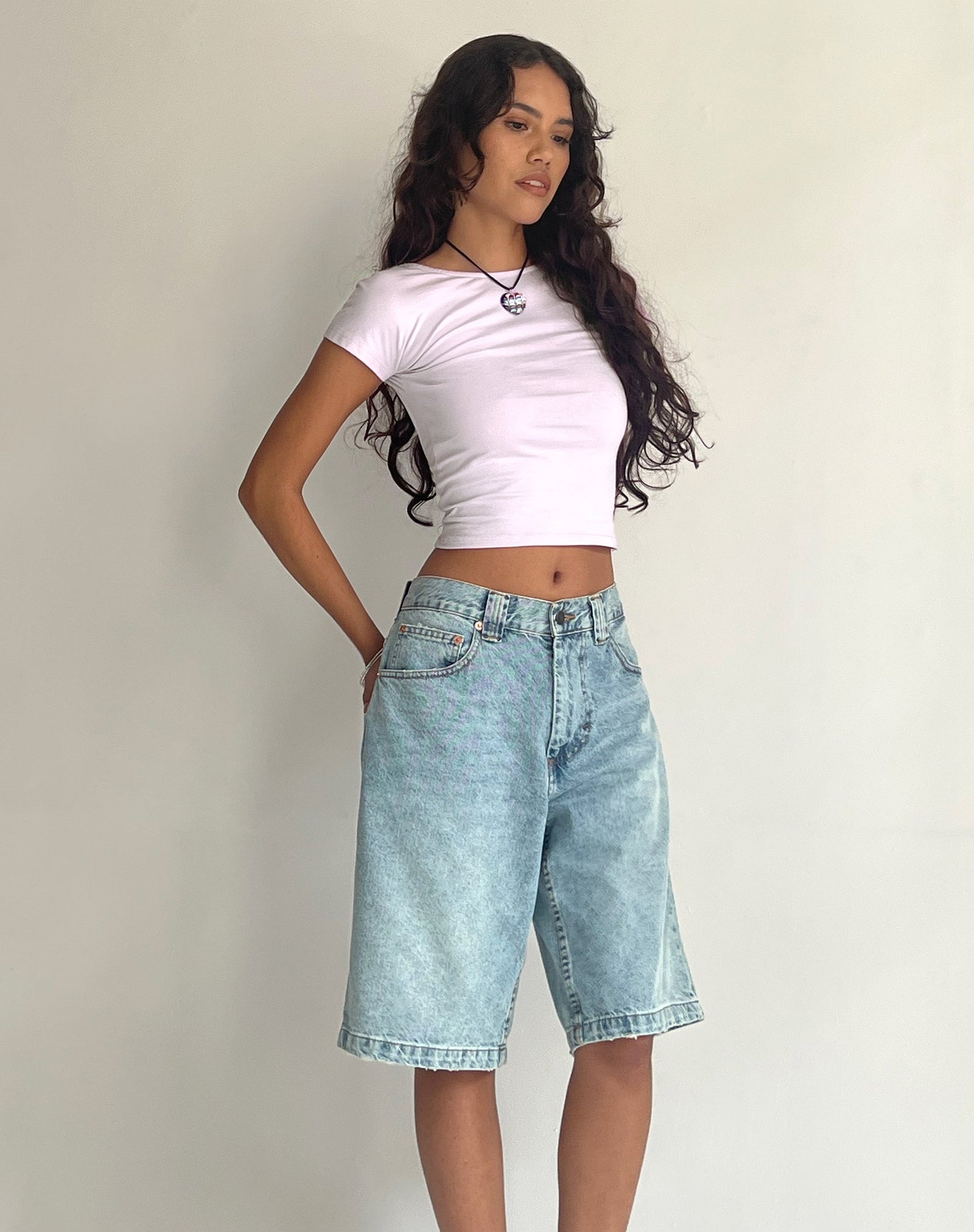 Soft Lilac Crop Top | Xiwang – motelrocks-com-us