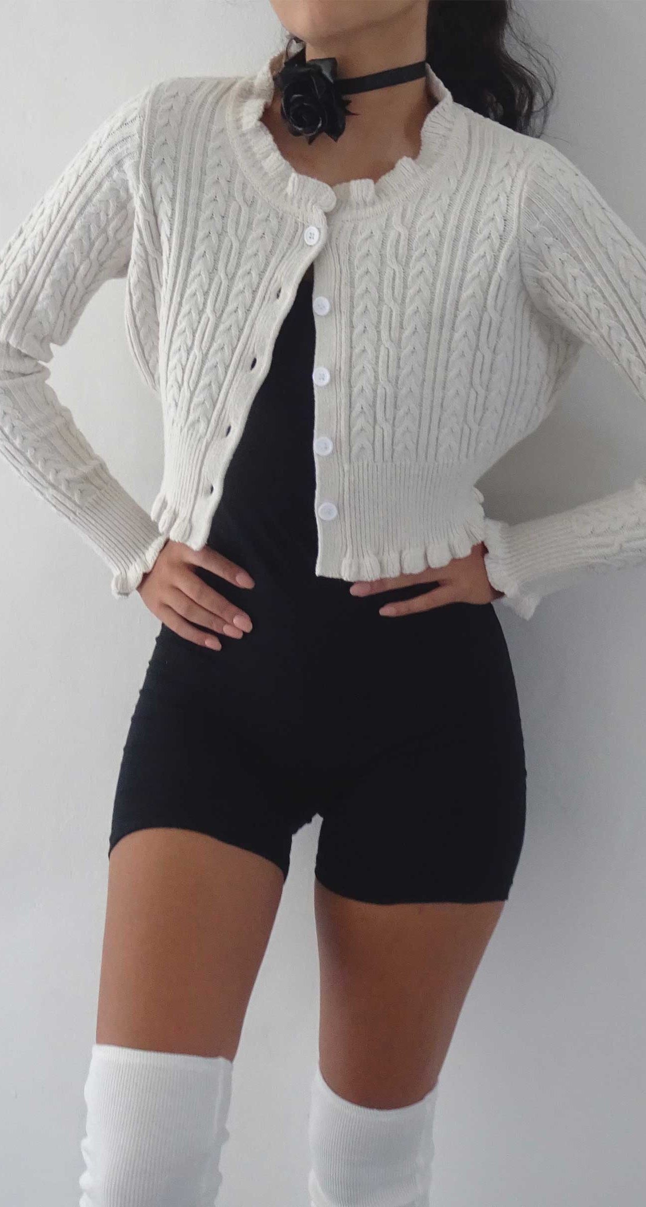 Ivory Button Up Cardigan | Yasona – motelrocks-com-us