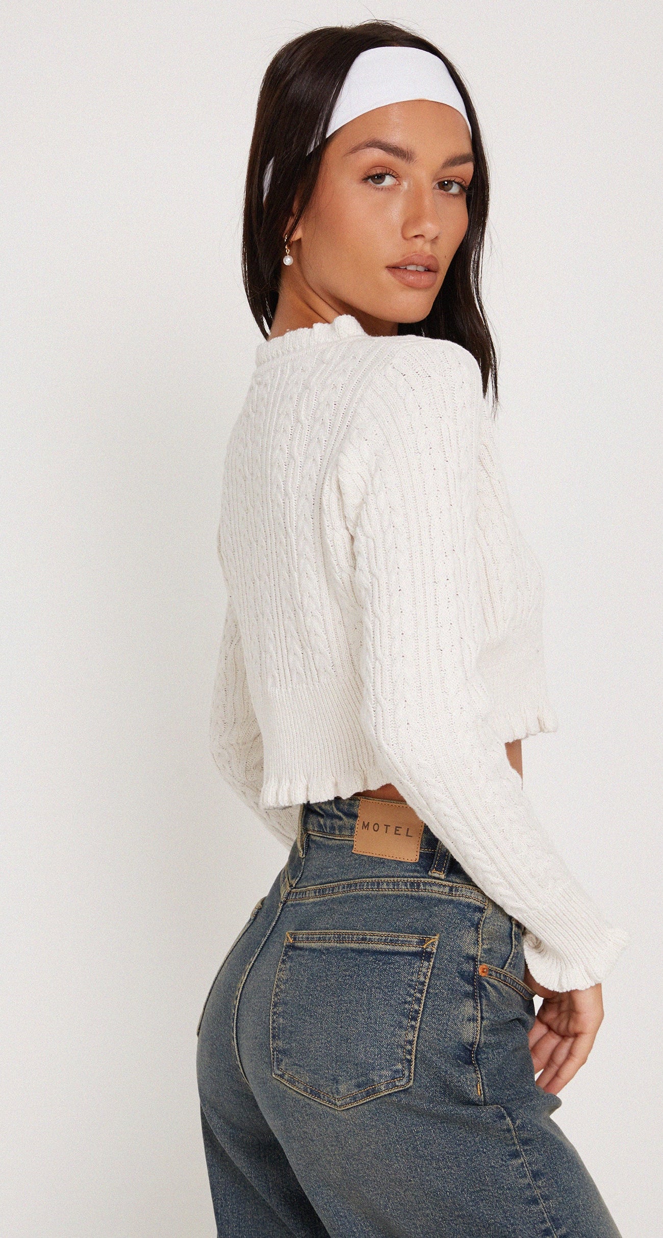 Ivory Button Up Cardigan | Yasona – motelrocks-com-us