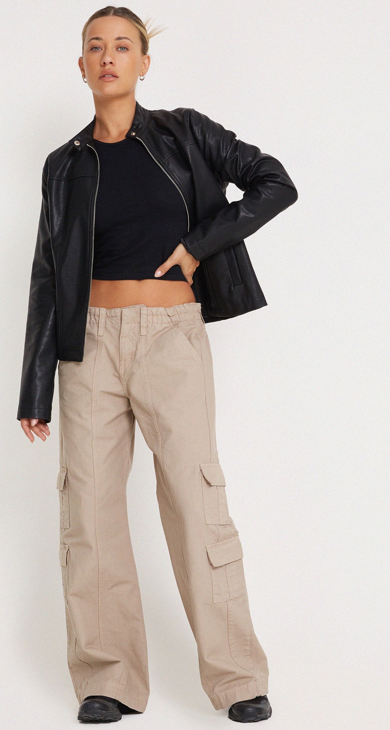 Black Long Sleeve Top | Bon – motelrocks-com-us