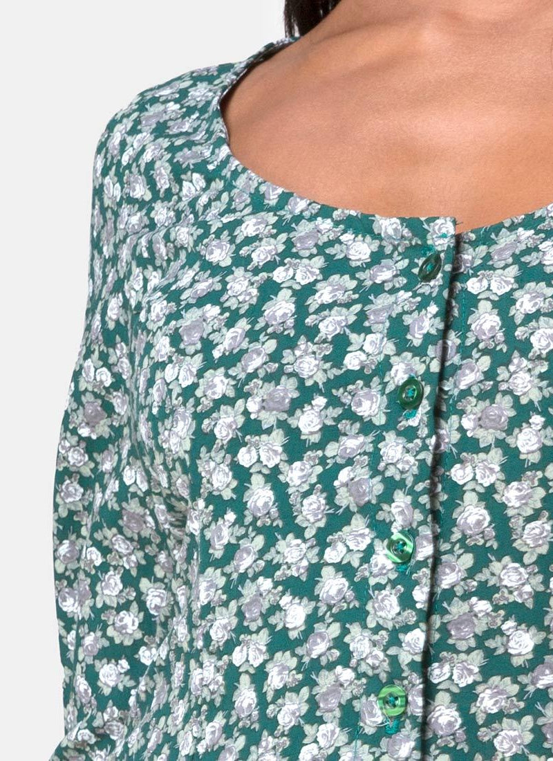 Floral Skater Dress | Camdy – motelrocks-com-us