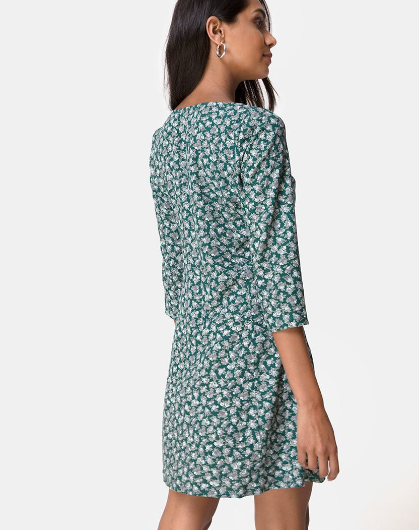 Floral Skater Dress | Camdy – motelrocks-com-us