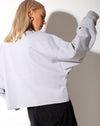 Deca Sweatshirt | Modern Day Romantic Grey – motelrocks-com-us