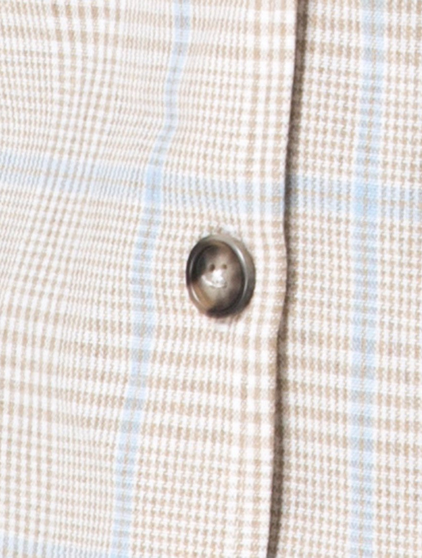 Esana Slip Dress in Tonal Plaid Almond – motelrocks-com-us