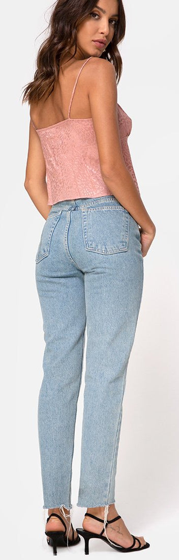 Pink Cheetah Print Top | Hera – motelrocks-com-us