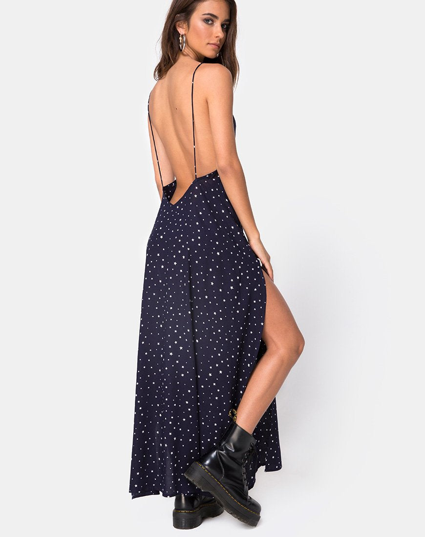 Hime Dress in Starstruck Navy – motelrocks-com-us