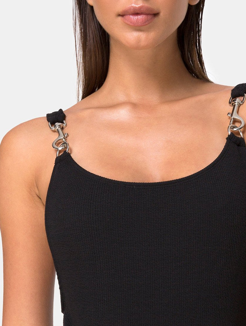 Hooked Swimsuit in Black – motelrocks-com-us